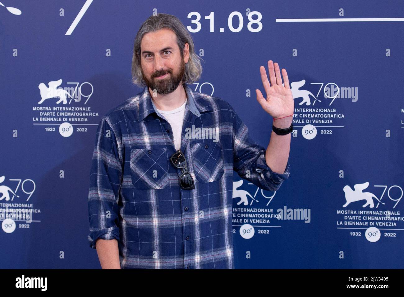 Ti West arriving at the Pearl Photocall during the 79th Venice ...