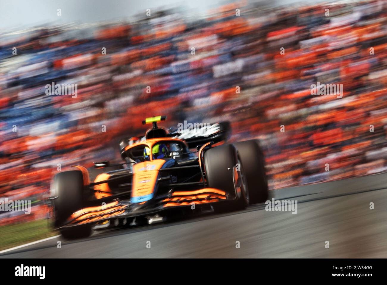 Lando Norris (GBR) McLaren MCL36. Dutch Grand Prix, Saturday 3rd ...