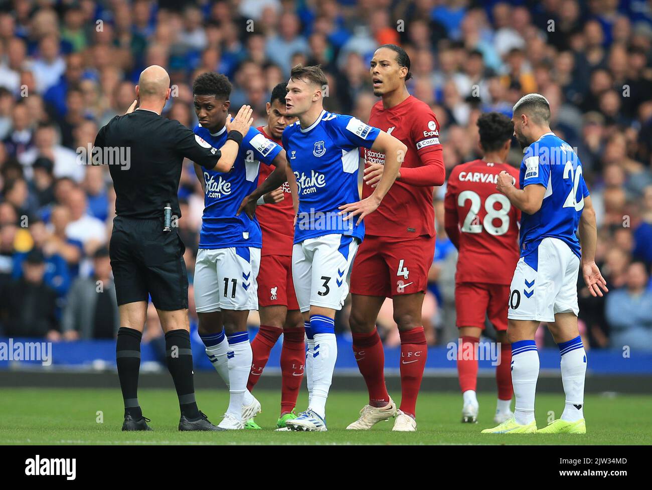 Goodison Park, Liverpool, UK. 3rd Sep, 2022. Premier League football ...