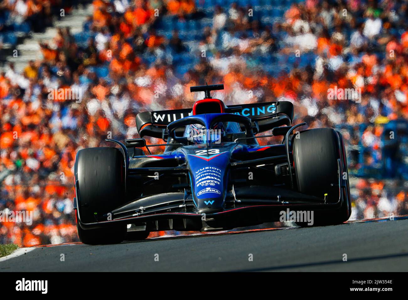 23 ALBON Alexander (tha), Williams Racing FW44, action during the ...