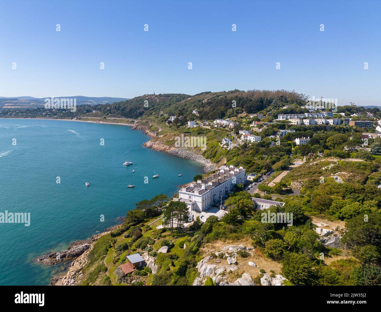 Dalkey aerial hi-res stock photography and images - Alamy