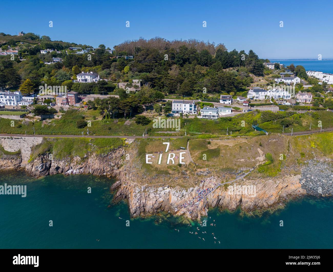 Dalkey aerial hi-res stock photography and images - Alamy