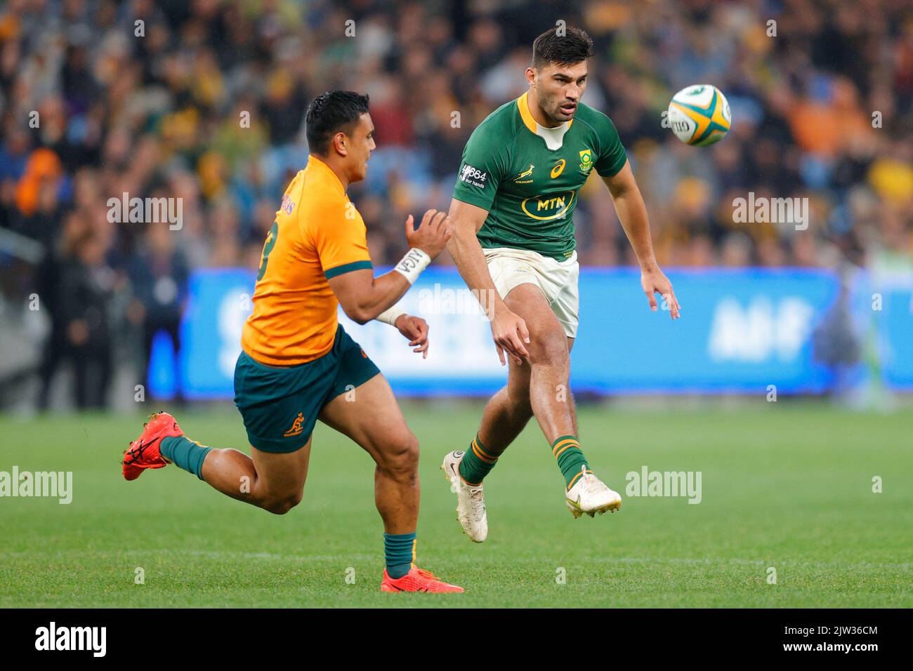 Sydney, Australia. 03rd Sep, 2022. Damian de Allende of Springboks ...