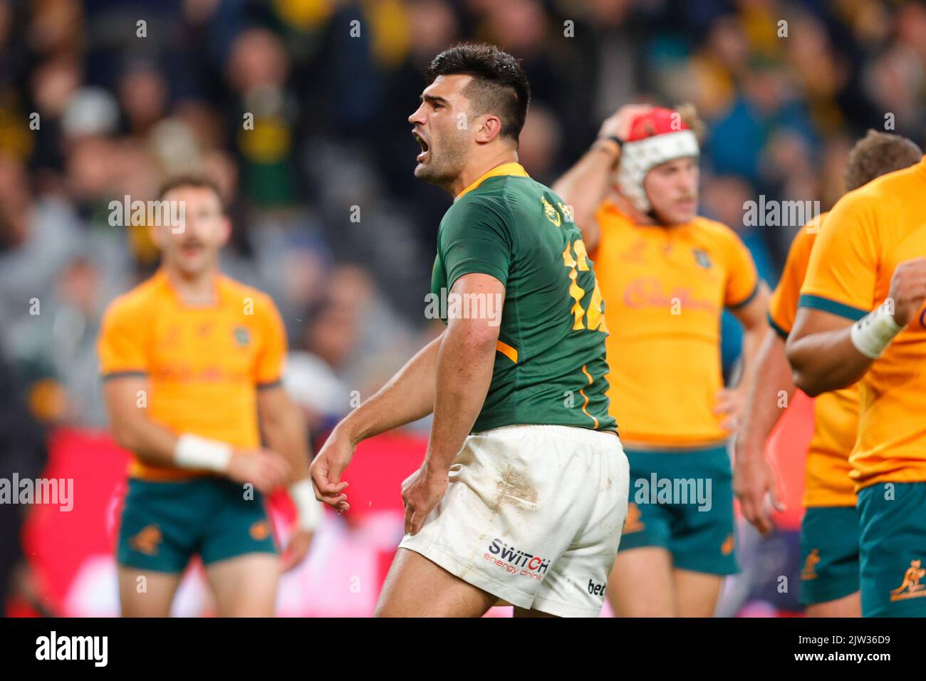 Sydney, Australia. 03rd Sep, 2022. Damian de Allende of Springboks ...