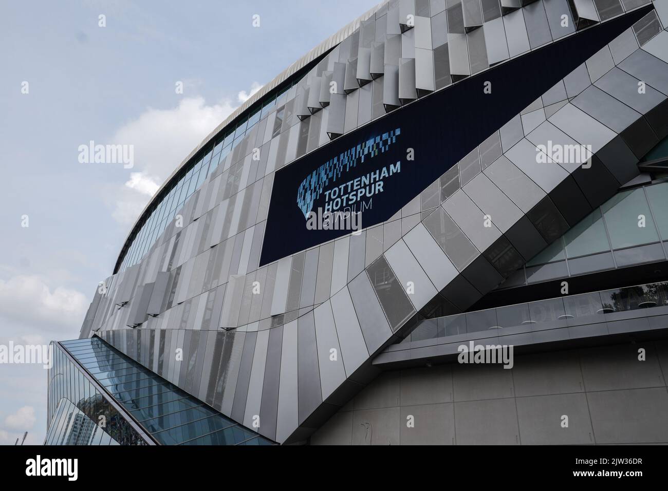 A general extra view of Tottenham Hotspur Stadium before the Premier ...