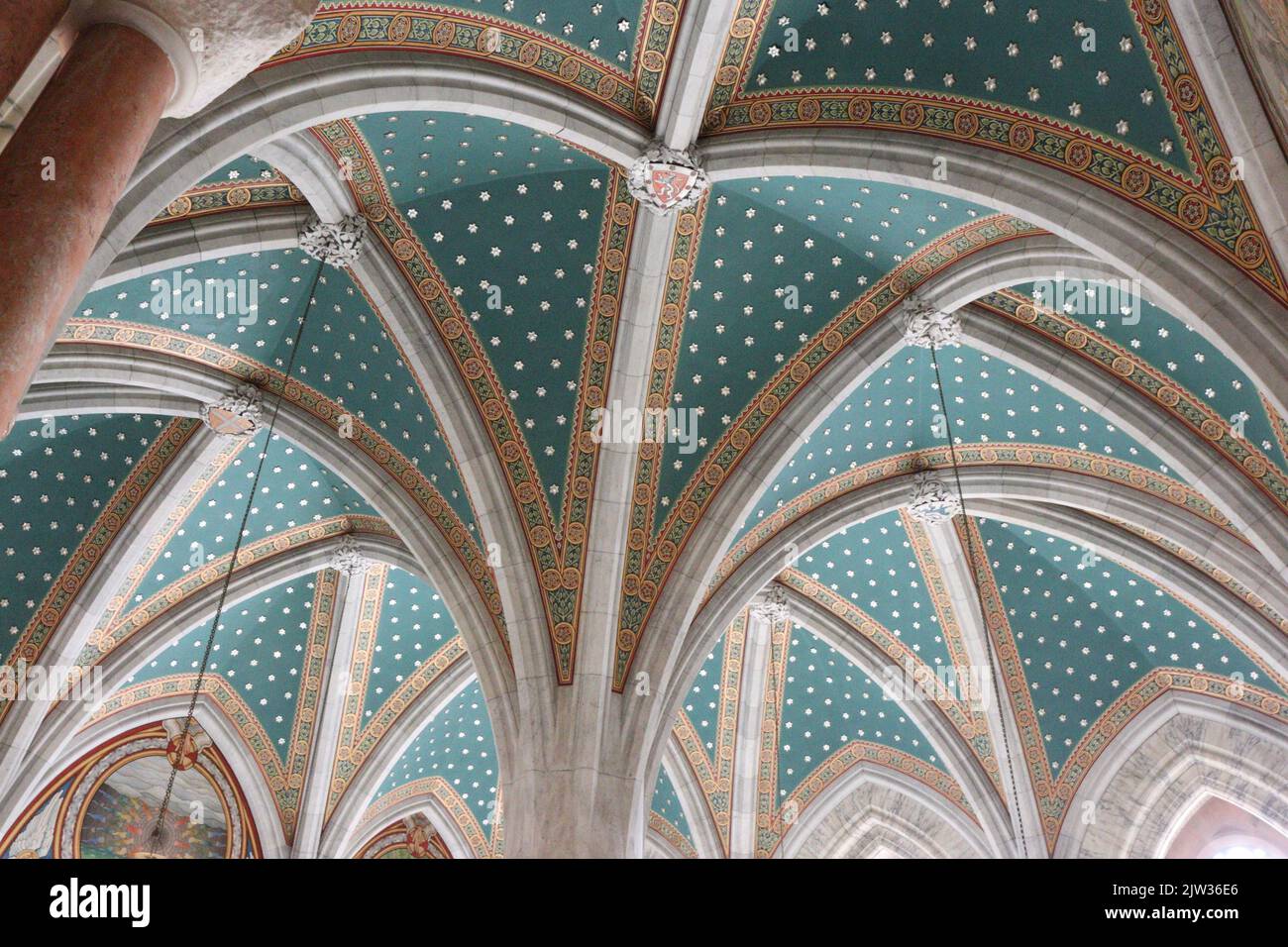 Arched ceilings, Mount Stuart, Isle of Bute, Scotland Stock Photo - Alamy