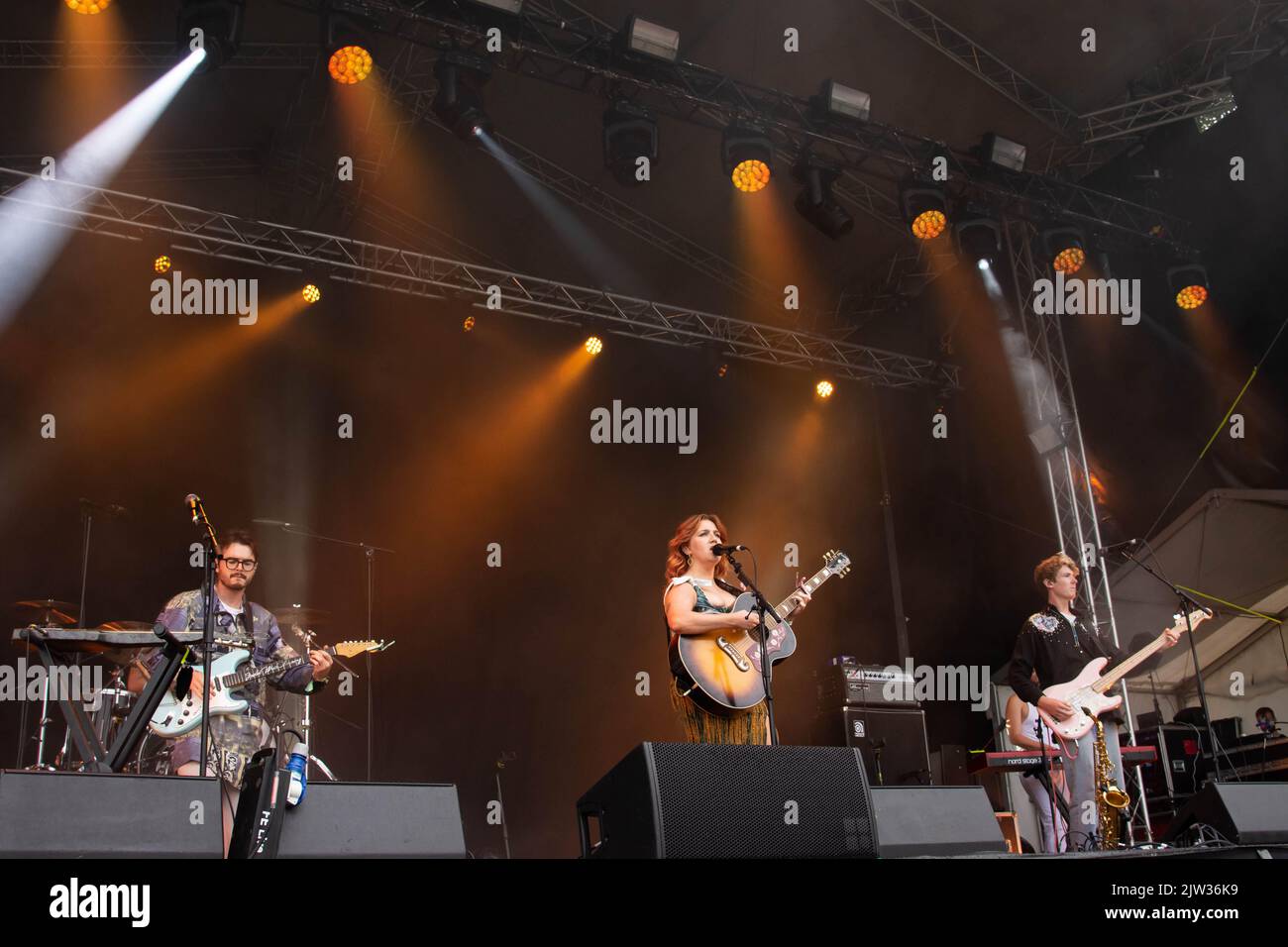 Cmat - Playing Guitar and Singing at Connect Festival Edinburgh 2022 ...