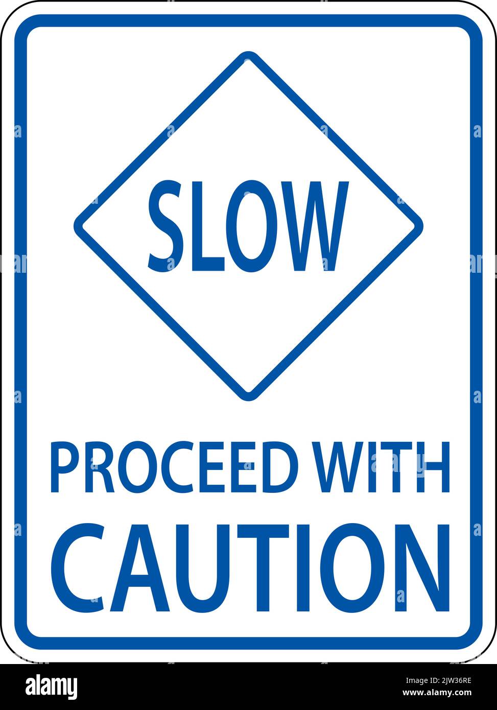 Caution curb sign Stock Vector Images - Alamy
