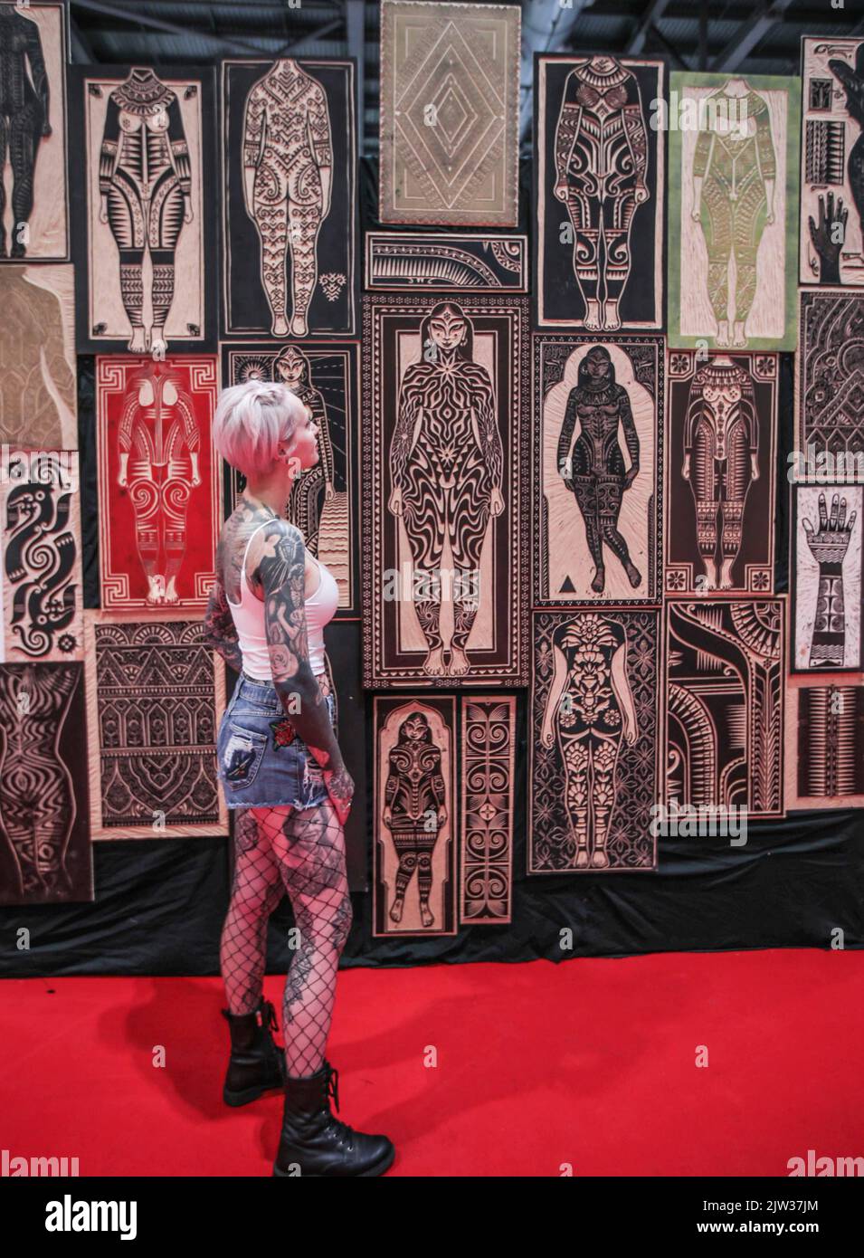 London UK 03 Sep 2022 The Big London Tattoo Show bring a brand new ...