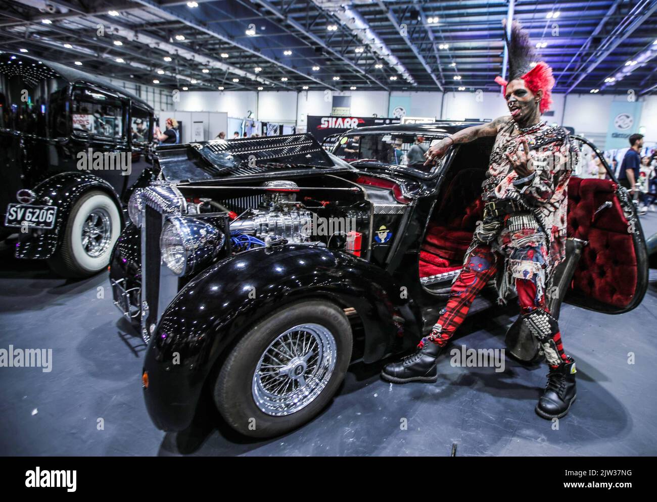 London UK 03 Sep 2022 Zombie Punk at The Big London Tattoo Show with ...