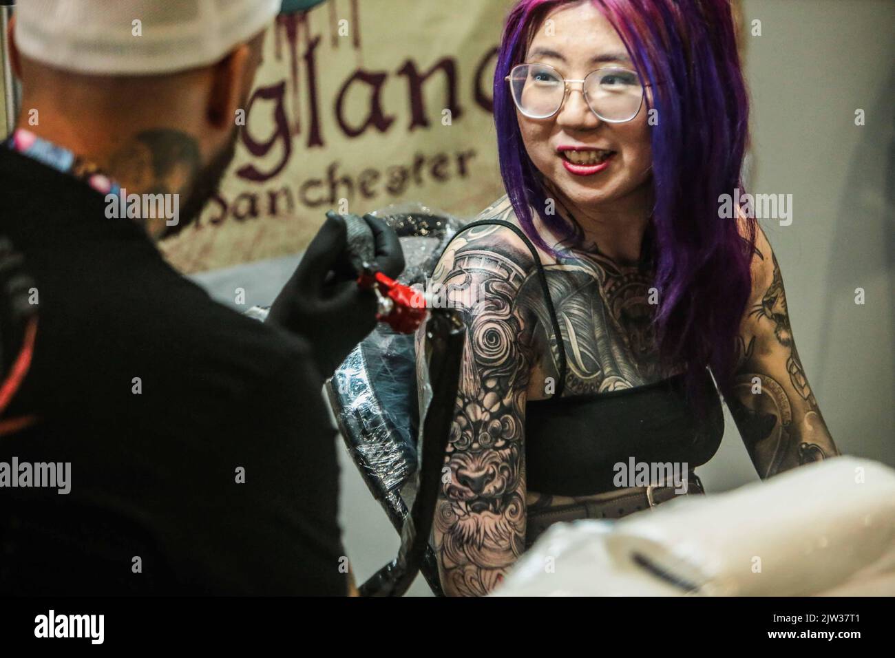 London UK 03 Sep 2022 The Big London Tattoo Show bring a brand new ...