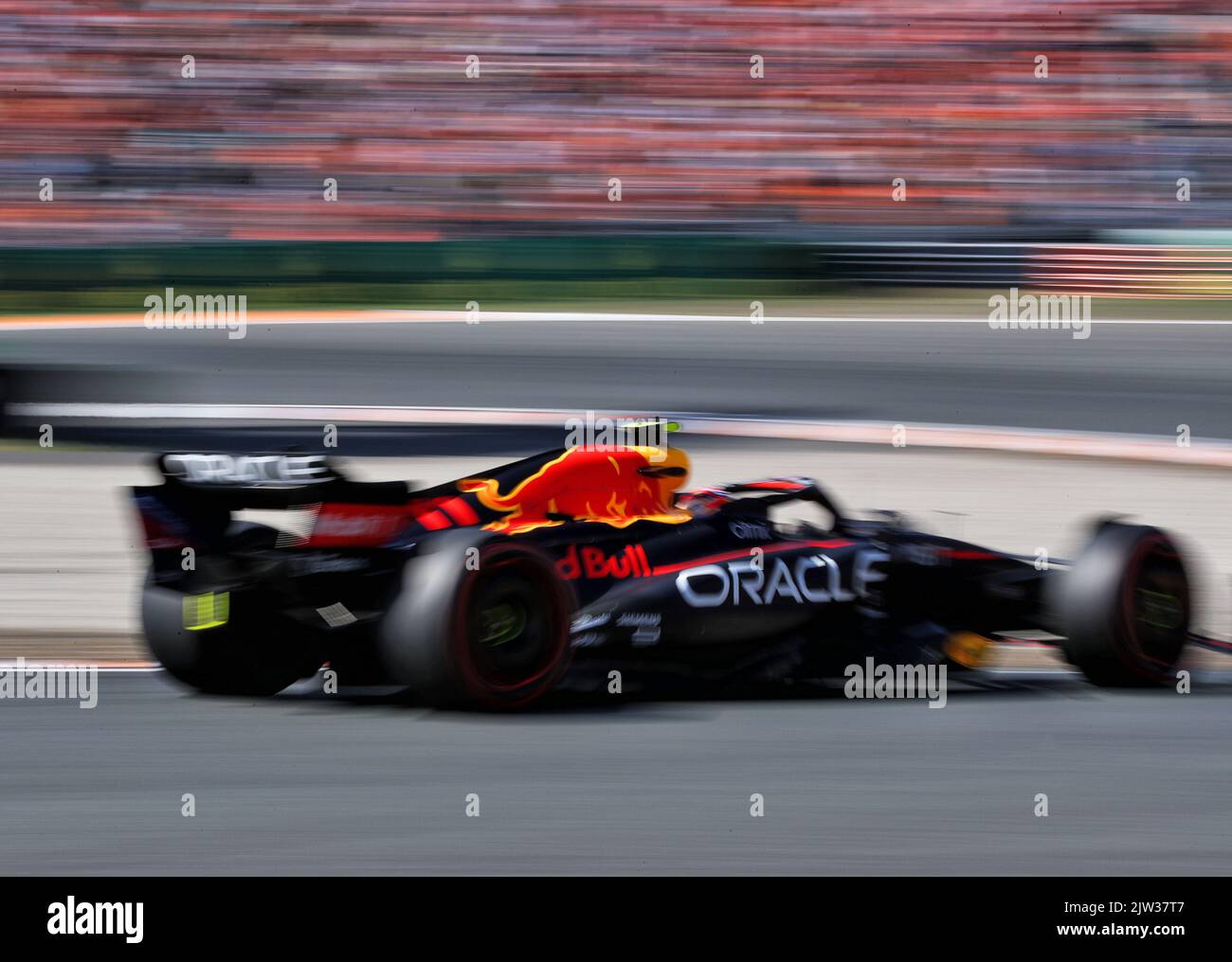 Sergio Perez (MEX) Red Bull Racing RB18. Dutch Grand Prix, Saturday 3rd ...
