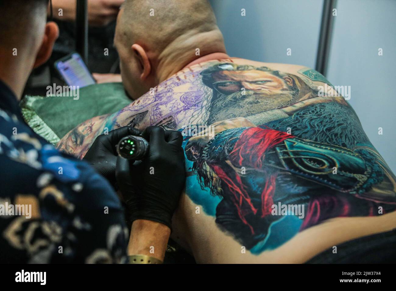 London UK 03 Sep 2022 The Big London Tattoo Show bring a brand new ...