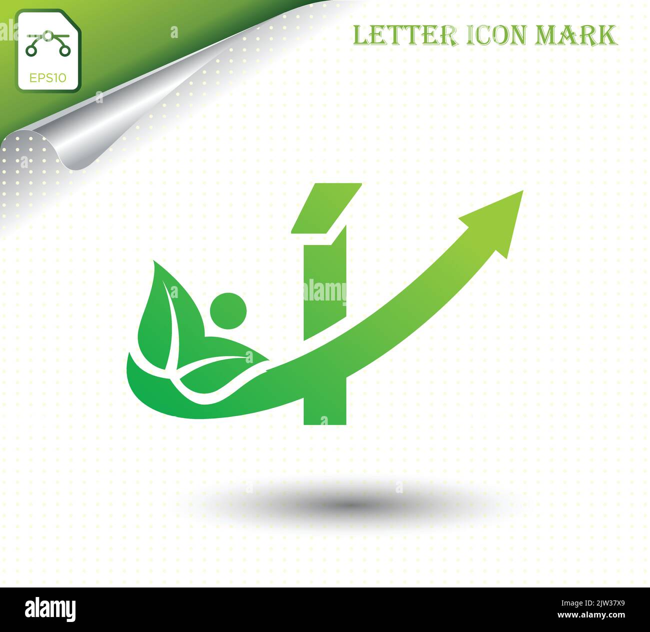 I sign tree logo hi-res stock photography and images - Alamy