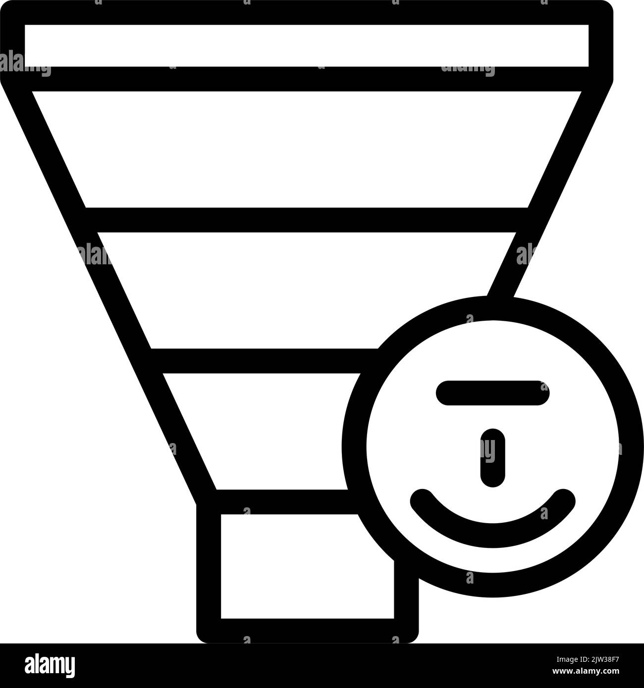 hot leads line icon vector illustration Stock Vector Image & Art - Alamy