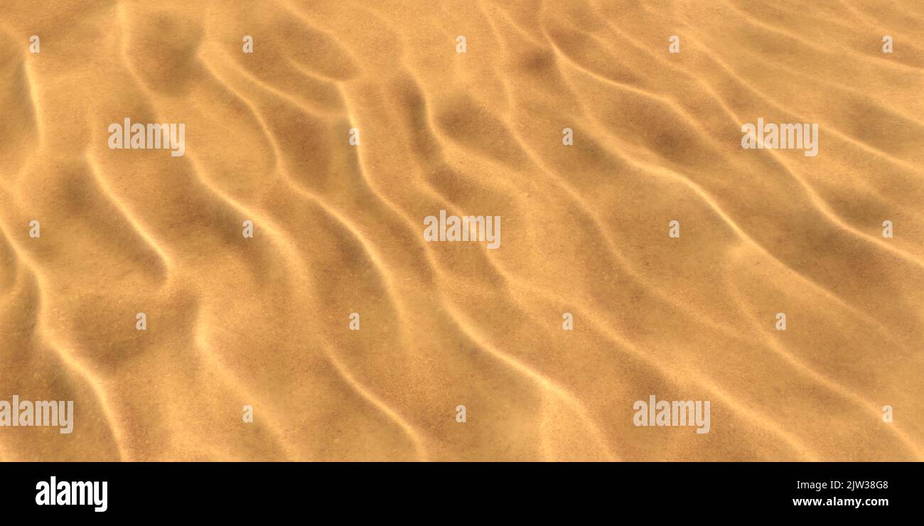 3D Realistic desert sand ground rendered texture background image Stock Photo - Alamy