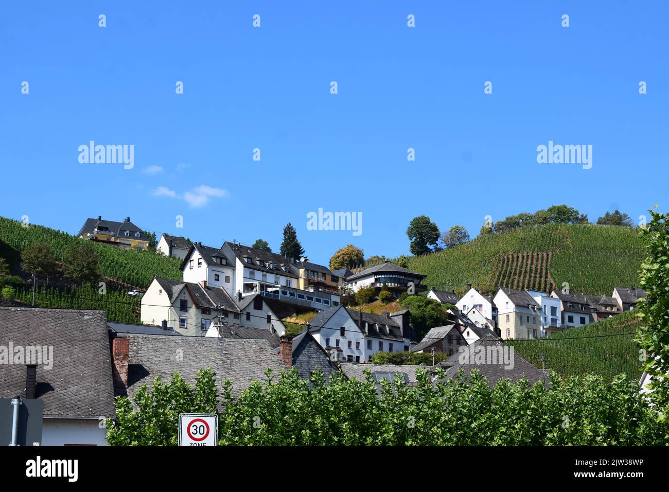 village Ürzig in Moseltal Stock Photo - Alamy