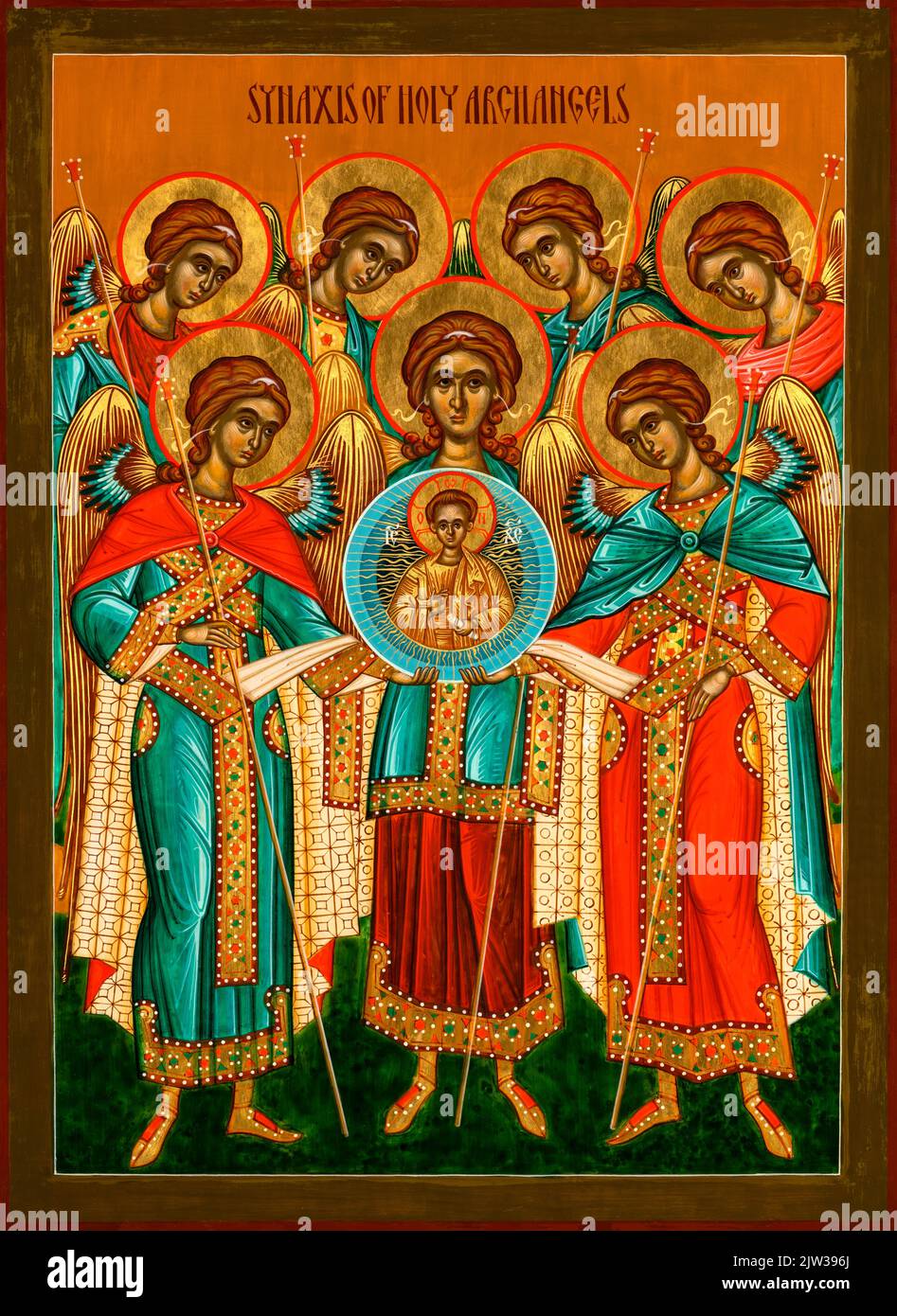 Cherubim And Seraphim Icon