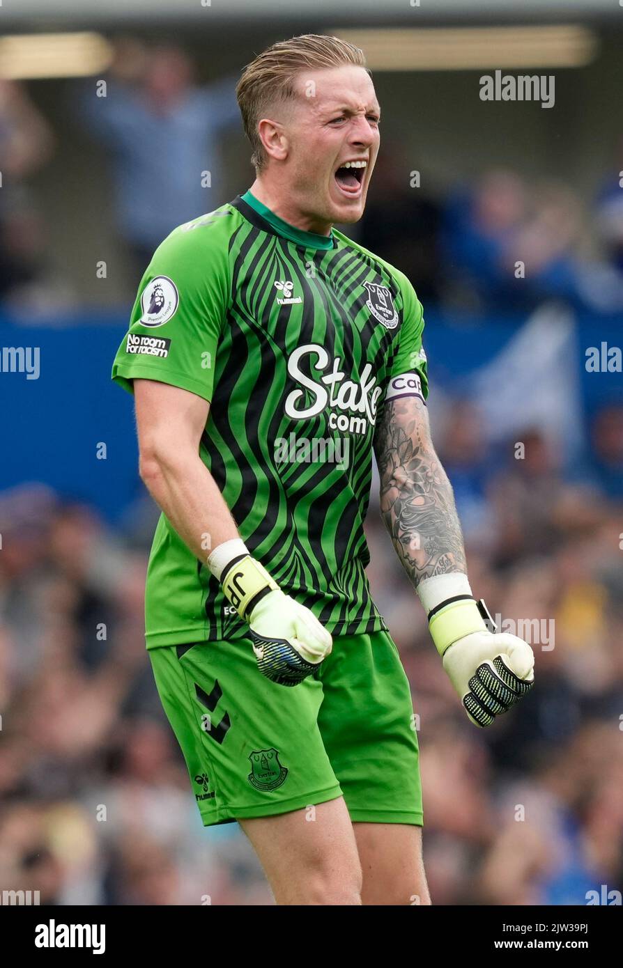 Jordan pickford everton september 2022 hi-res stock photography and ...