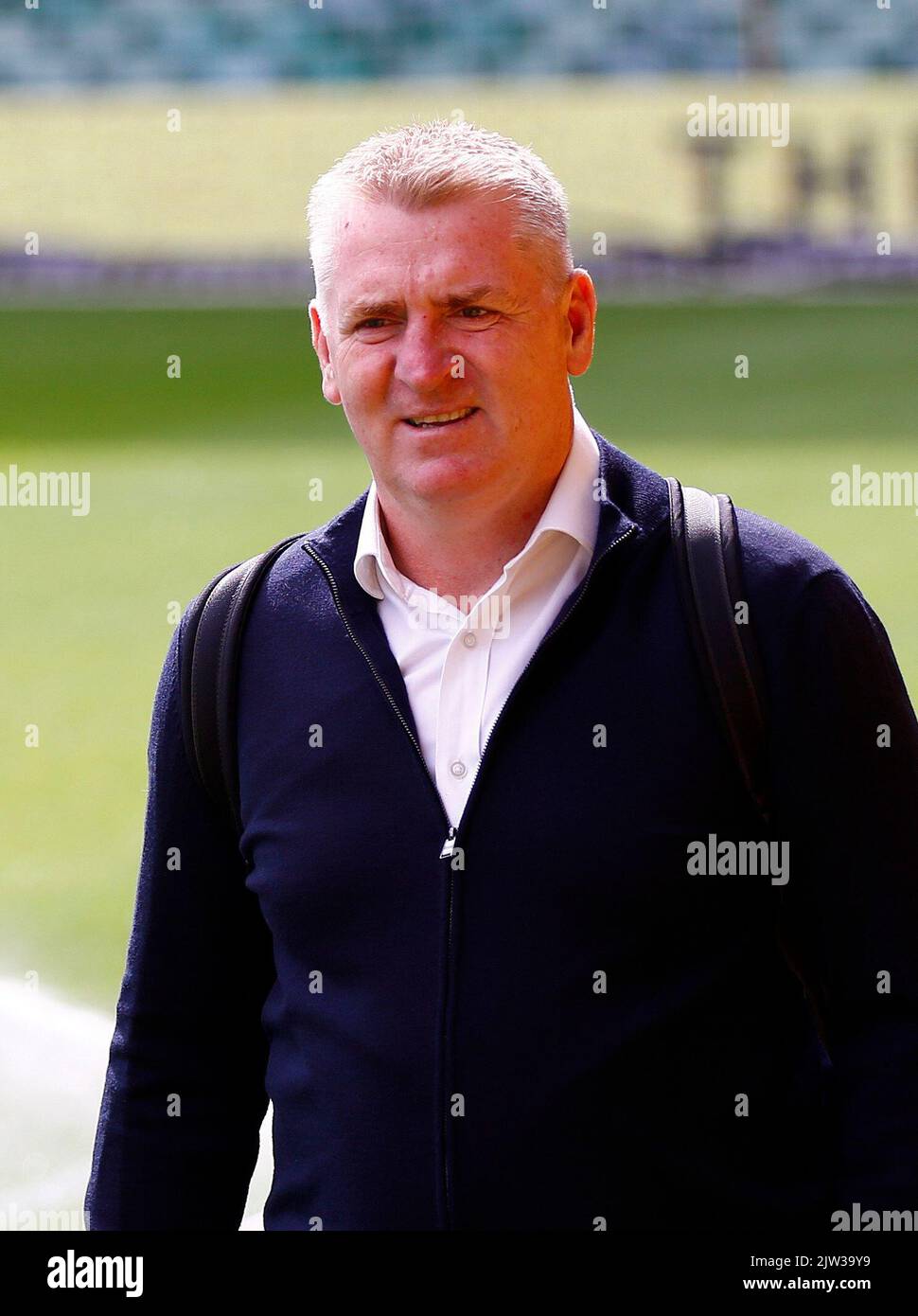 Norwich, UK. 03rd Sep, 2022. Norwich City Manager Dean Smith arrives at ...