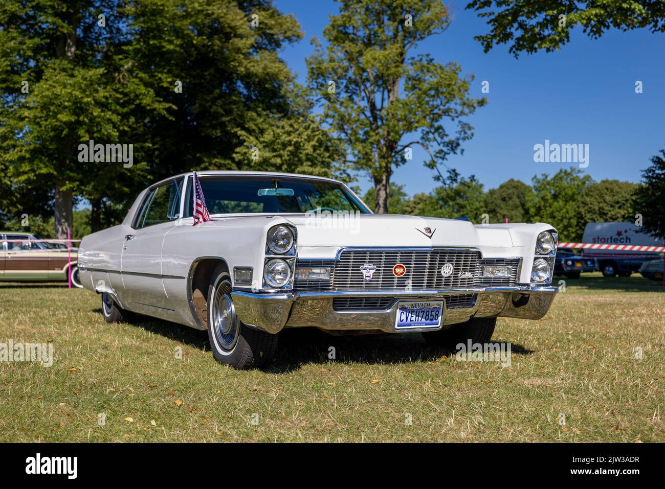 1969 Cadillac Coupe de Ville, on display at the American Auto Club ...