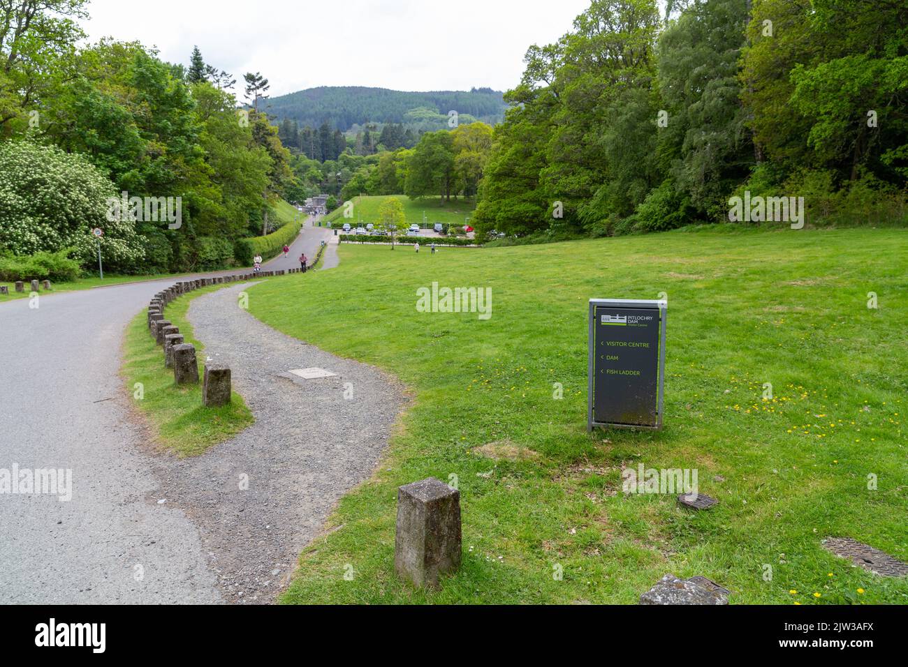 Pitlochry dam scotland visitor centre hi-res stock photography and ...