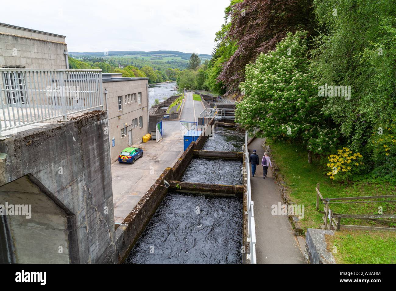 Pitlochry Dam Visitor Centre, Hydroelectric Power Station, Pitlochry ...