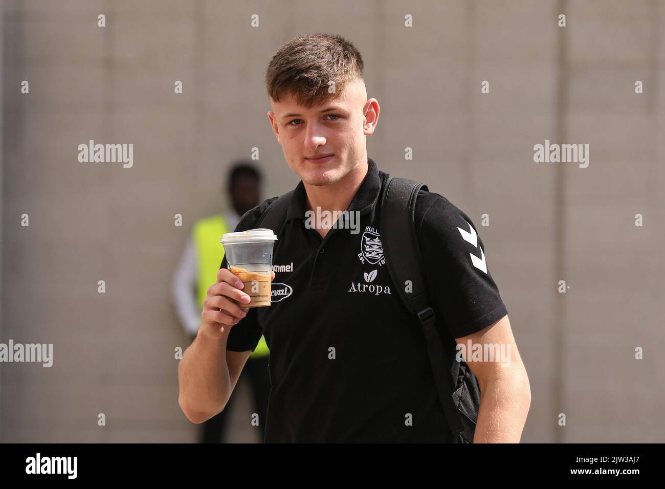 Davy Litten #34 of Hull FC arrives at MKM Stadium, Hull, United Kingdom ... Davy Litten #34 of Hull FC arrives at MKM Stadium, Hull, United Kingdom ...