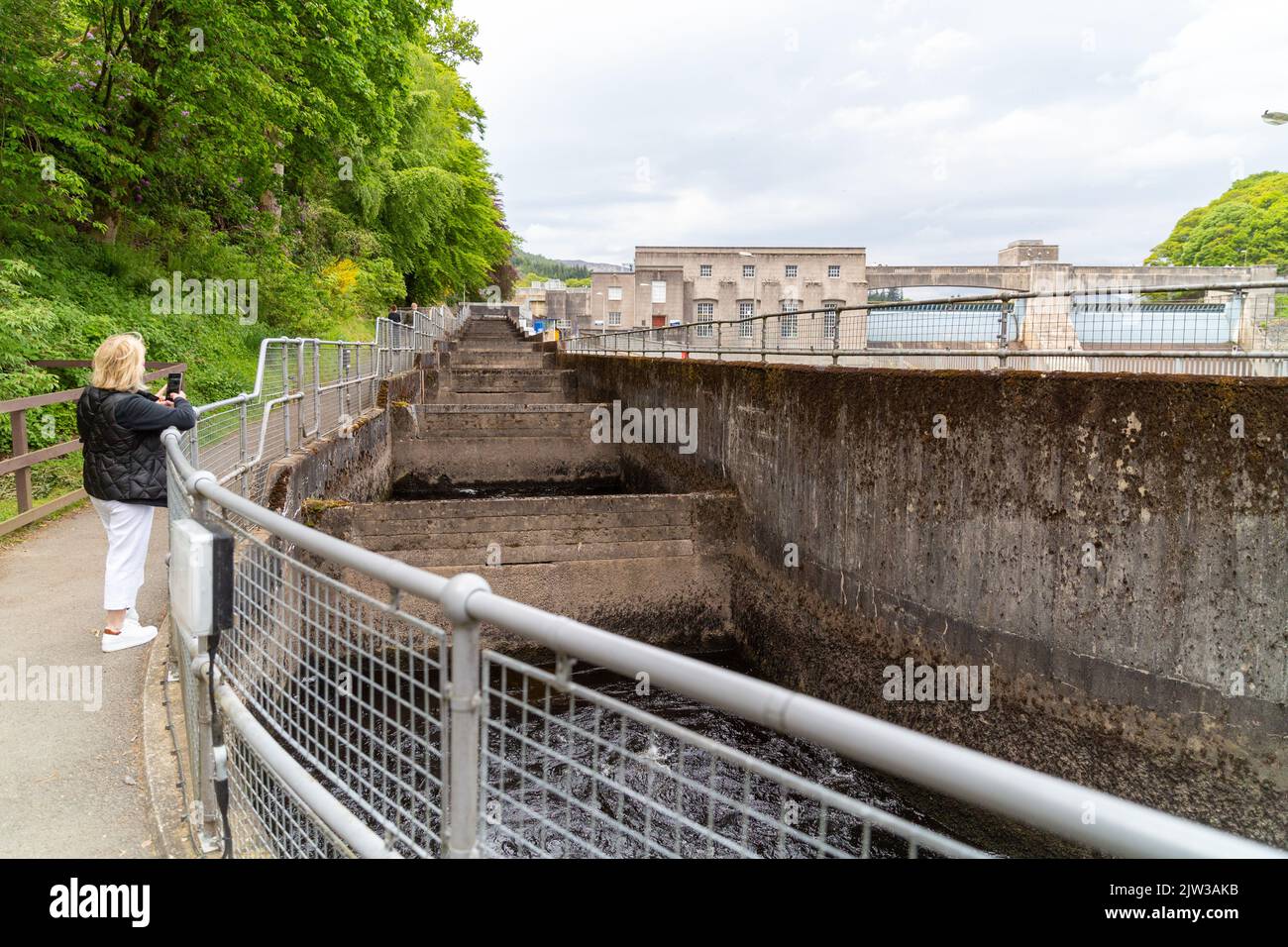 Pitlochry Dam Visitor Centre, Hydroelectric Power Station, Pitlochry ...