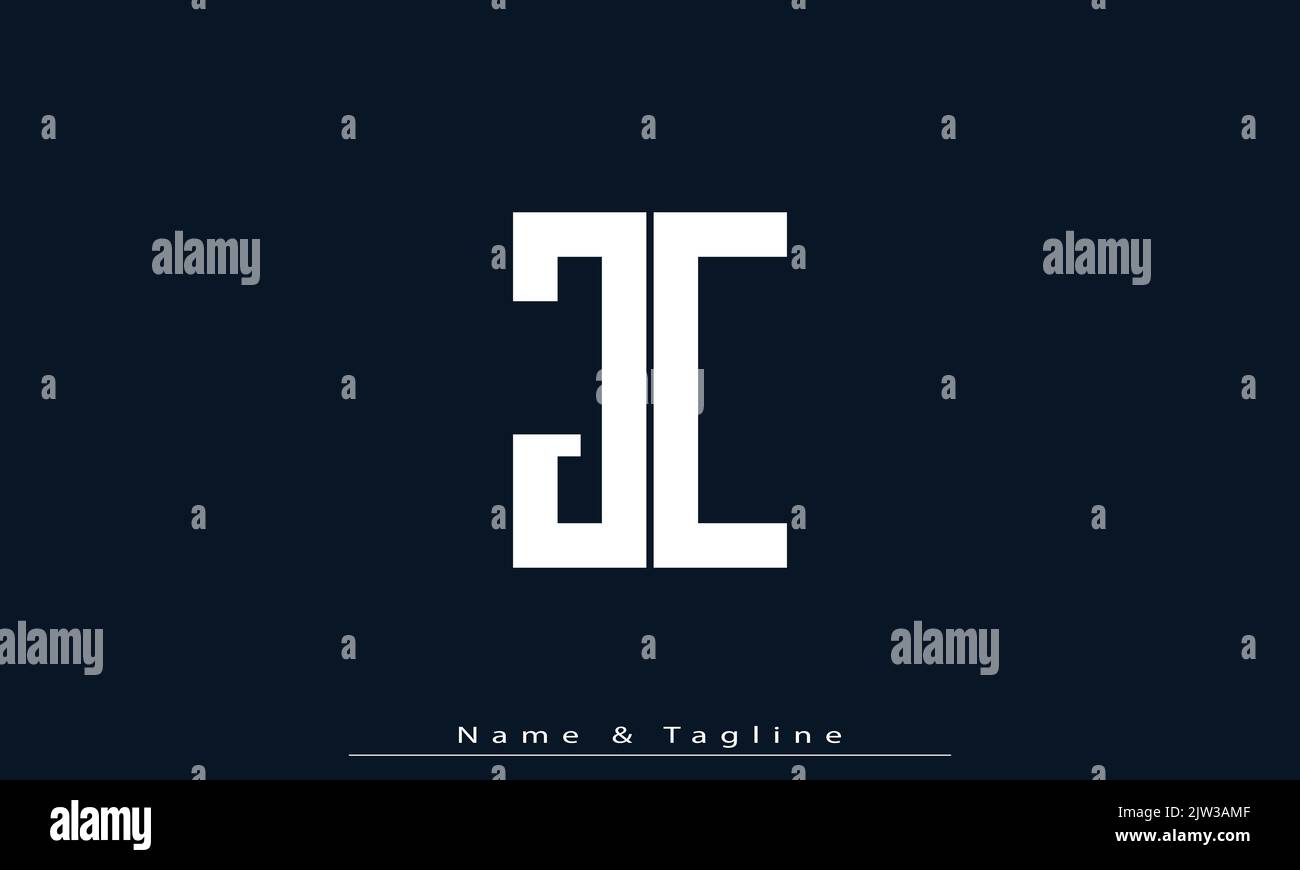 Alphabet letters Initials Monogram logo JC , CJ Stock Vector Image ...