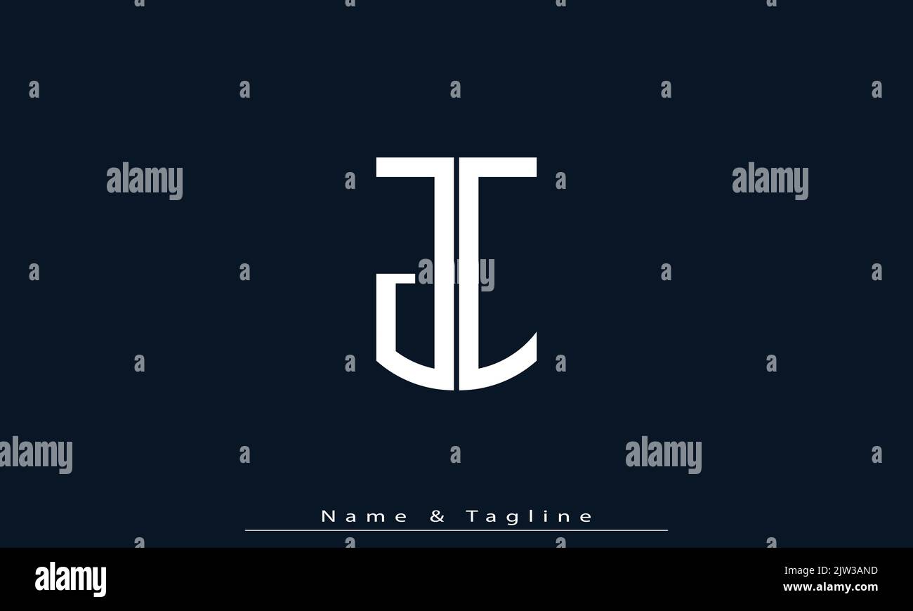 Alphabet letters Initials Monogram logo JC , CJ Stock Vector Image ...
