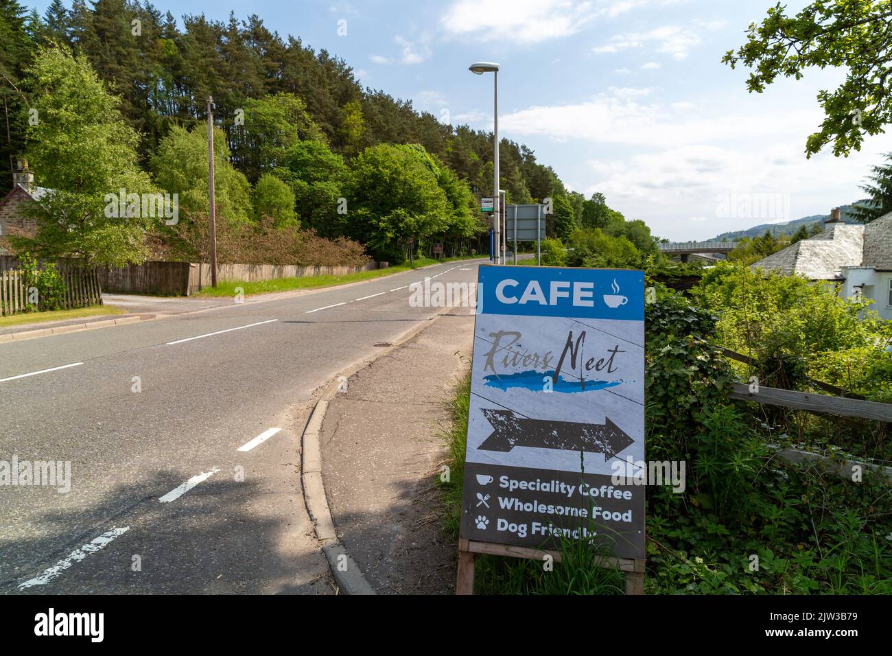 Nae Limits, Pitlochry Stock Photo - Alamy