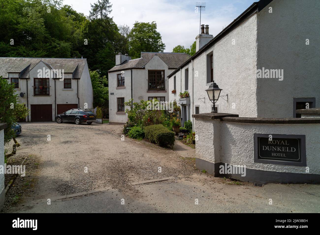 Royal Dunkeld Hotel, Dunkeld Scotland Stock Photo - Alamy