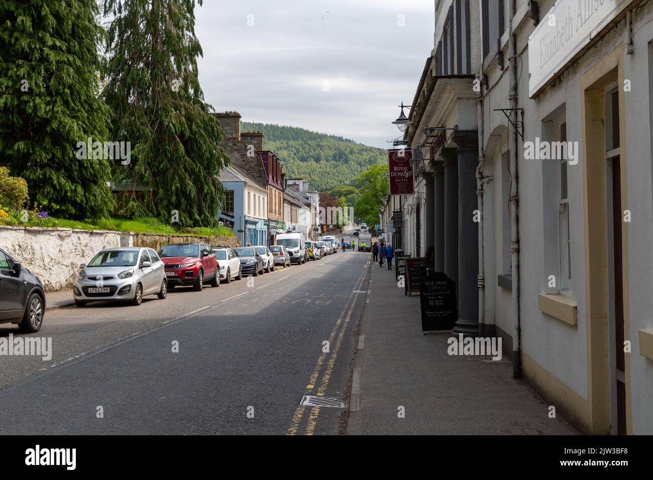 Town of Dunkeld, Perth and Kinross, Scotland UK Stock Photo - Alamy