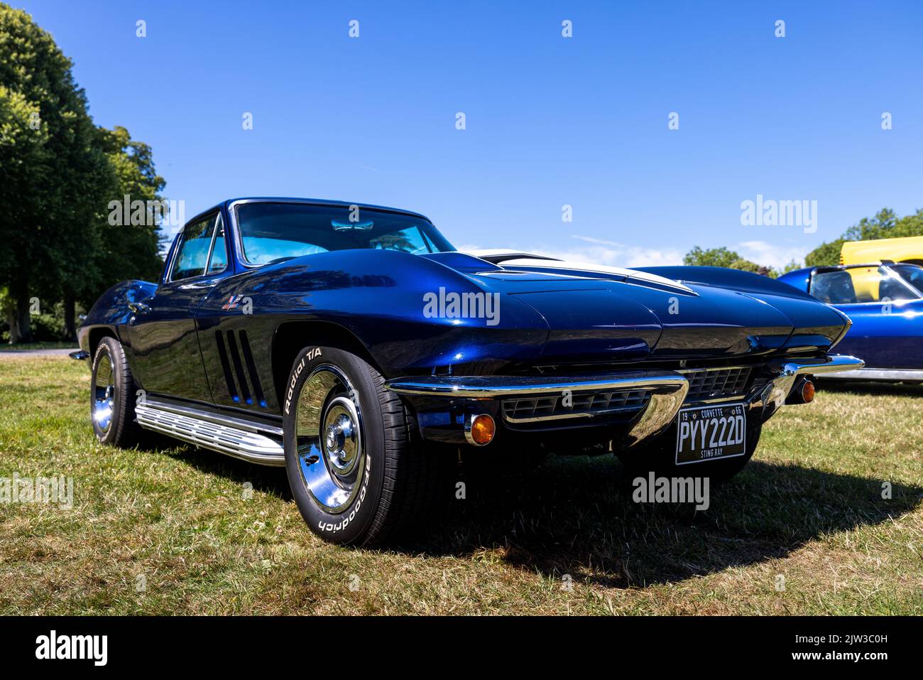 1966 Corvette Sting Ray Coupe on display at the American Auto Club ...