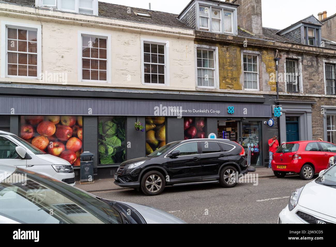 Dunkeld Co-op Dunkeld Stock Photo - Alamy