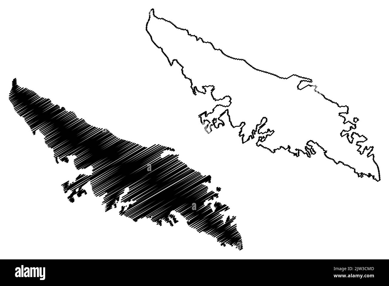 Solarte island (Republic of Panama, Bocas del Toro Archipelago, Cenrtal ...