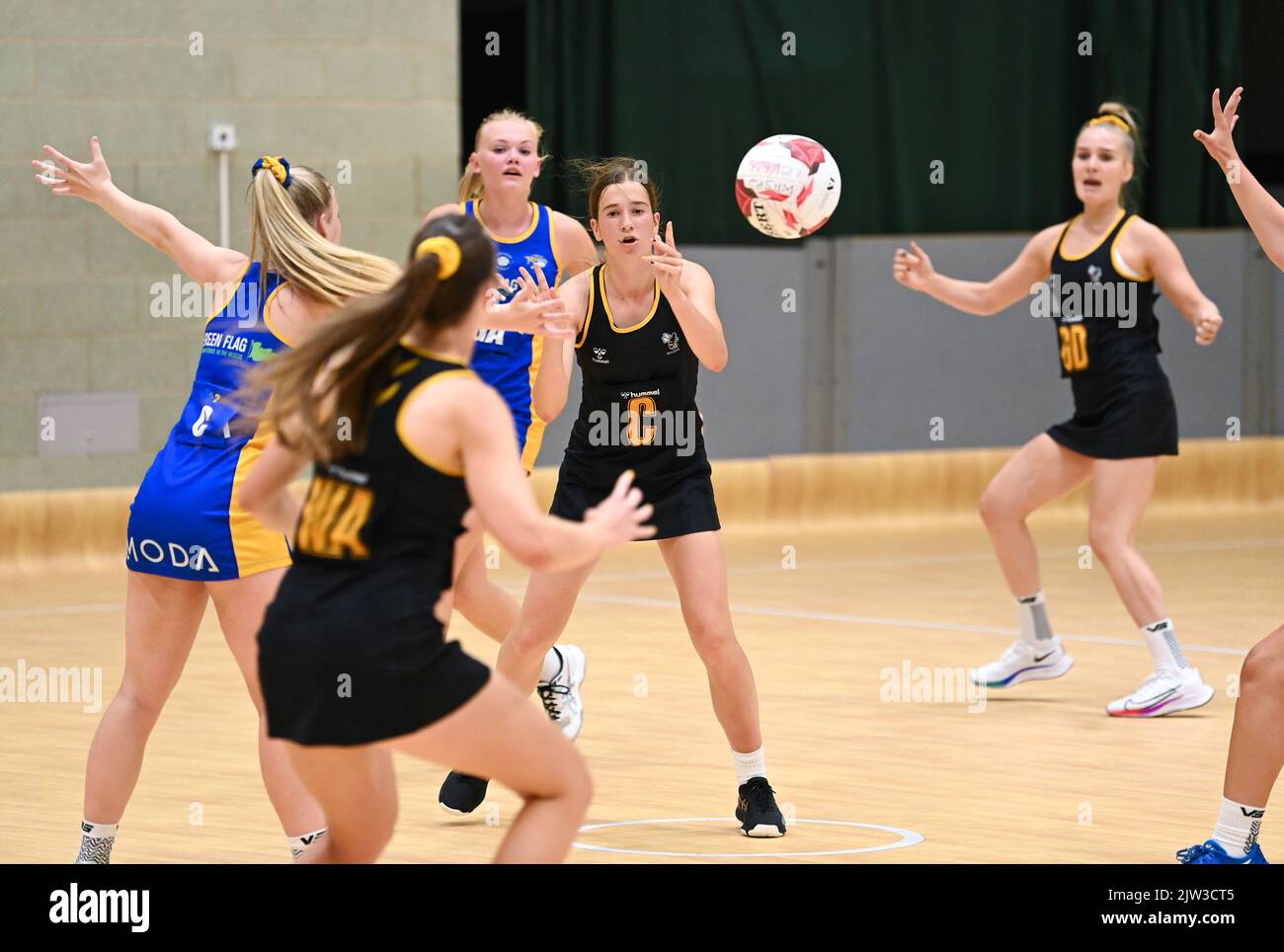 Future netball stars in action during Day Three of the School Games ...