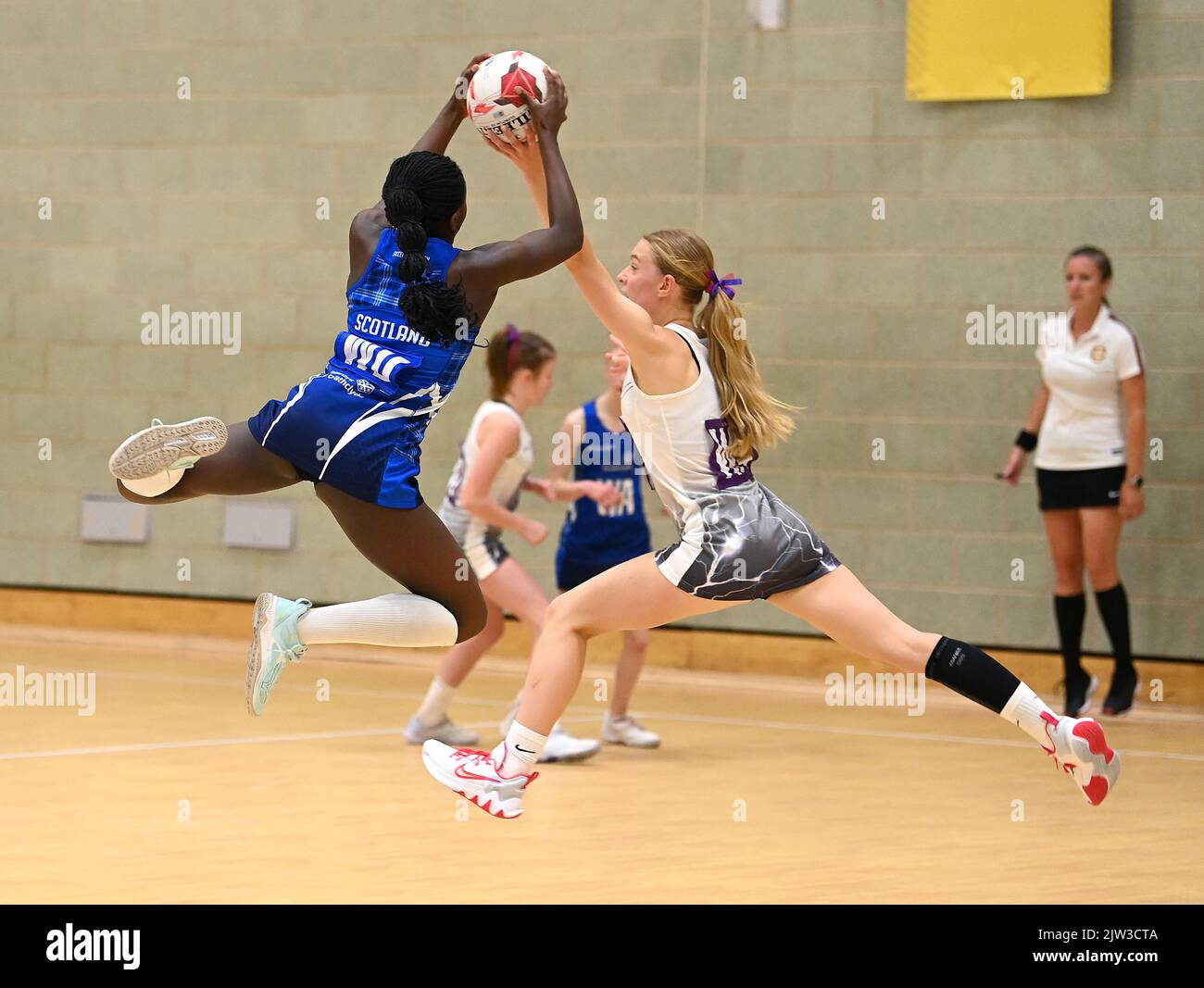 Future netball stars clash during Day Three of the School Games ...