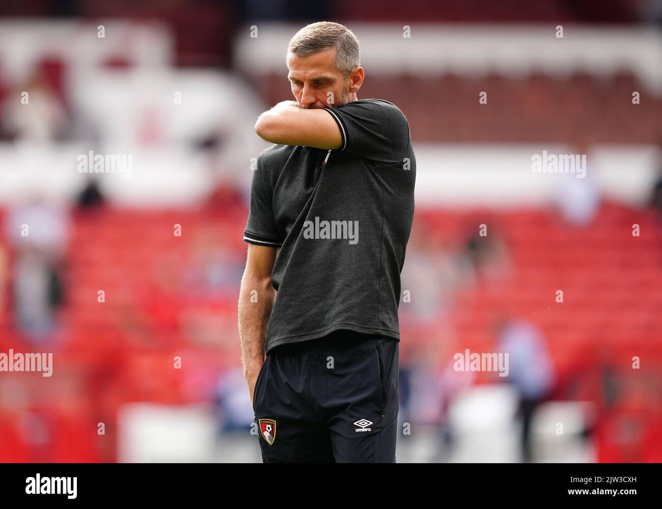 Bournemouth interim head coach Gary O’Neil prior to the Premier League ...