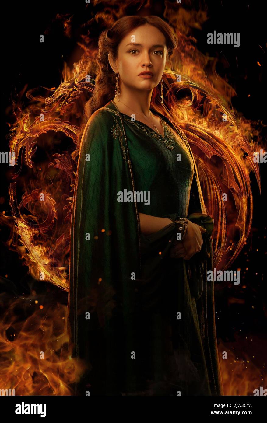 OLIVIA COOKE in HOUSE OF THE DRAGON (2022), directed by CLARE KILNER and MIGUEL SAPOCHNIK ...