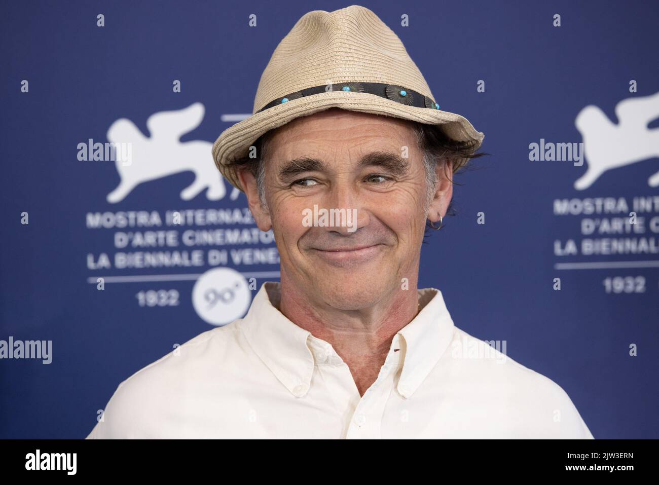 Mark Rylance attends the photocall for "Bones And All" at the 79th ...