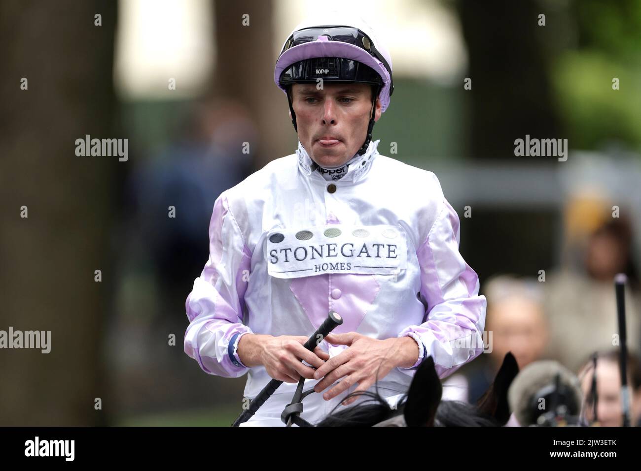 Jockey Kieran Shoemark after winning the Get Daily Rewards with Betfair ...