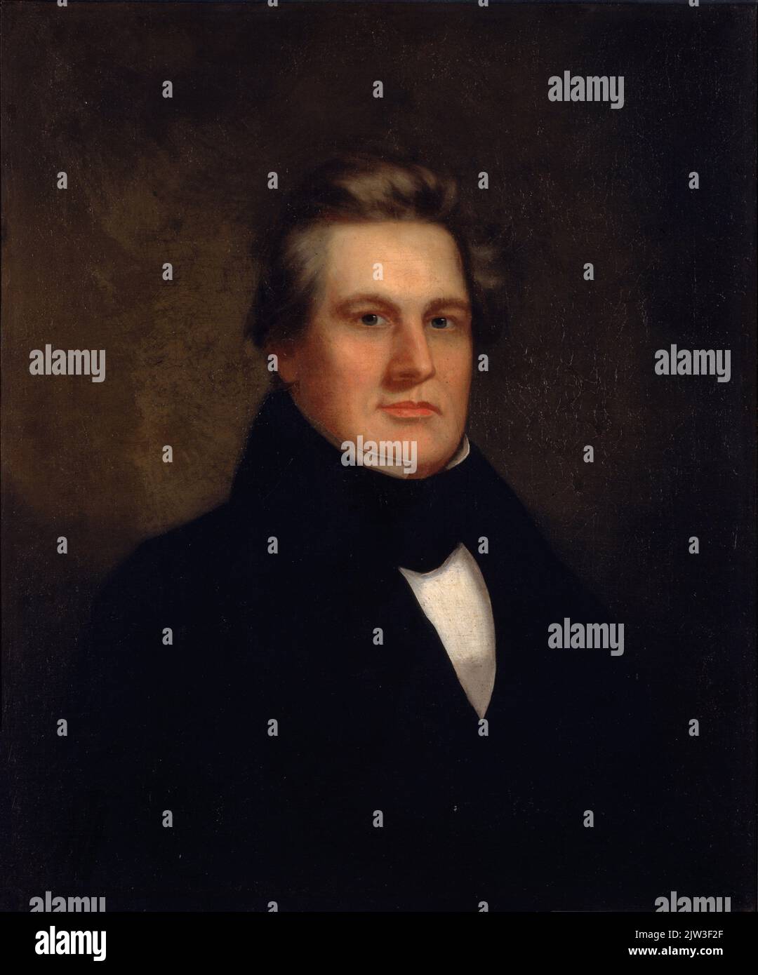 A portrait of Millard Fillmore, the thirteenth president of the USA ...