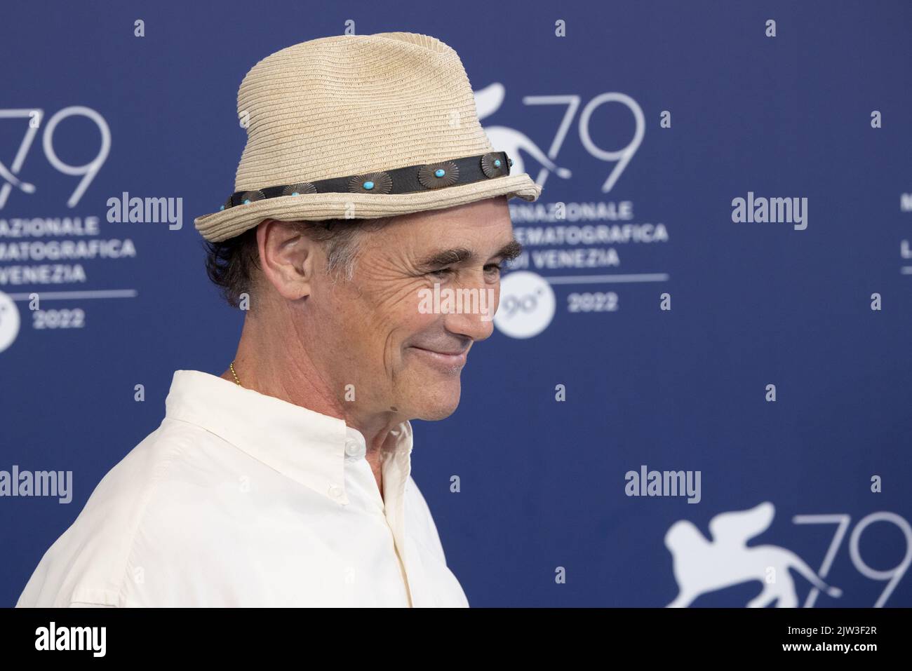 Mark Rylance attends the photocall for "Bones And All" at the 79th ...