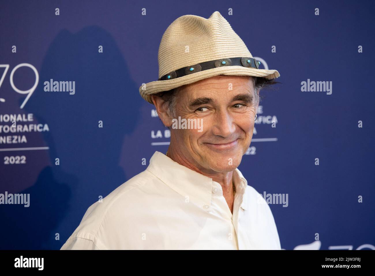 Mark Rylance attends the photocall for "Bones And All" at the 79th ...