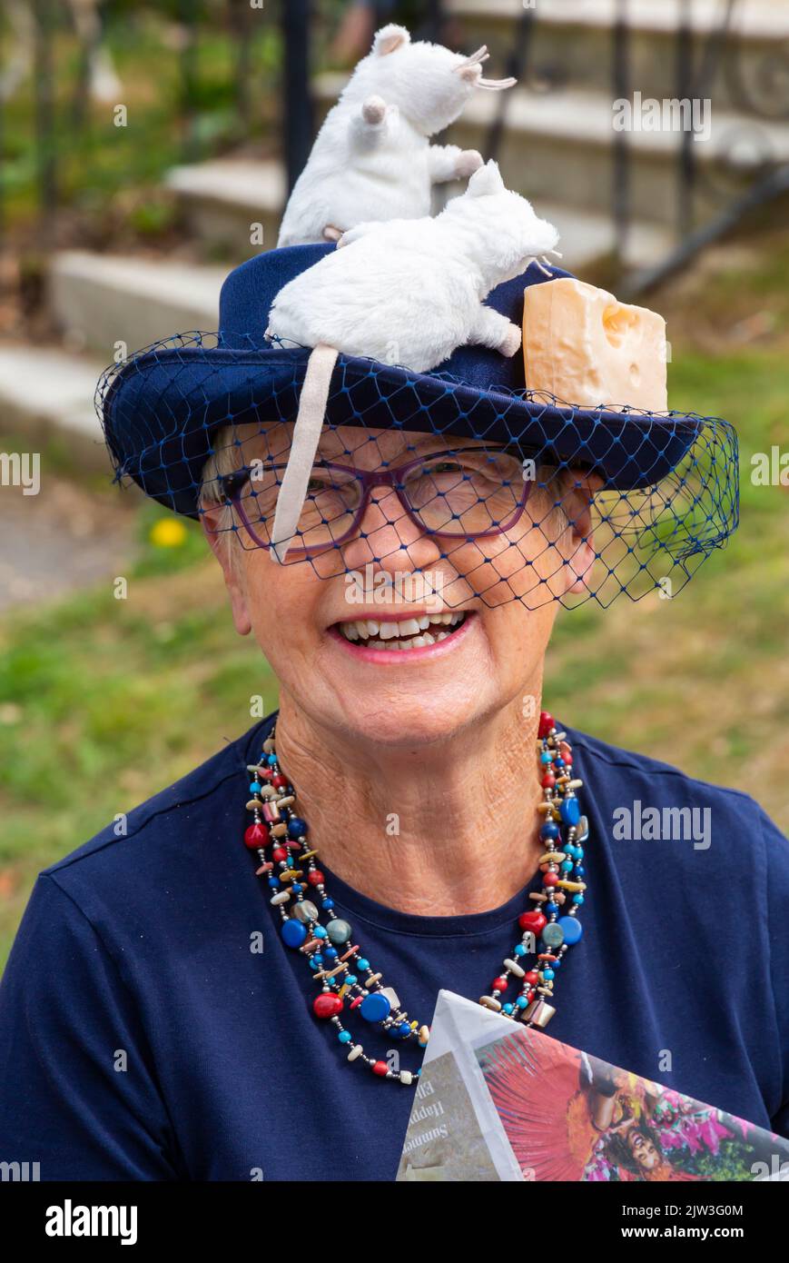 Mice and cheese on hat hi-res stock photography and images - Alamy
