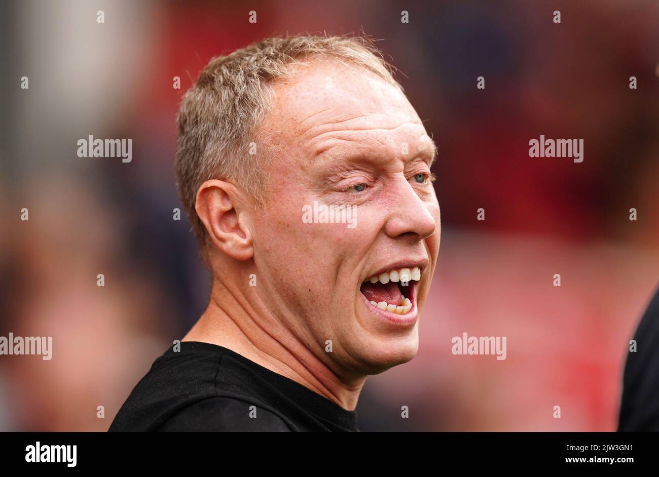 Nottingham Forest manager Steve Cooper during the Premier League match ...