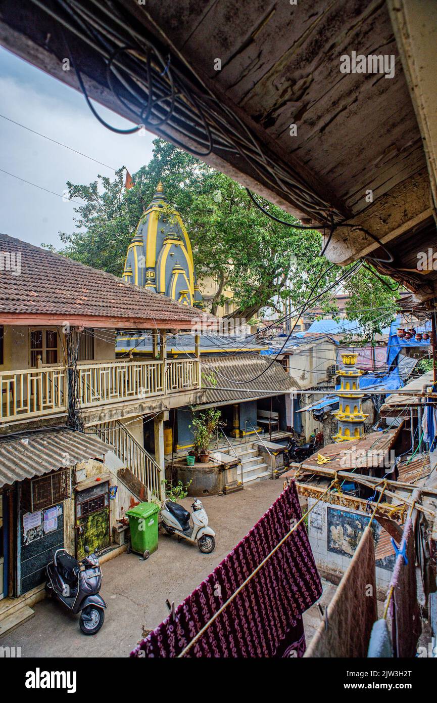 10 05 2018 wooden steps and wooden railing Mangalore tile roofs Datta ...