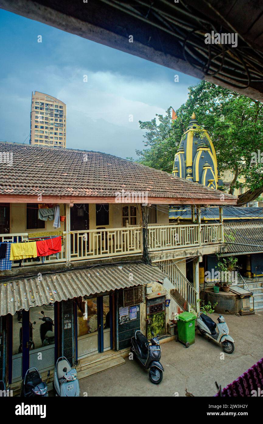 10 05 2018 wooden steps and wooden railing Mangalore tile roofs Datta ...